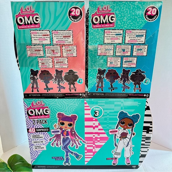 L.O.L. Surprise! | Toys | Lol Surprise Omg 2pack Da Boss Class Prez ...